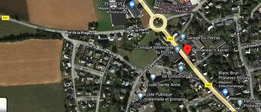 Pennaneac'h Xavier, Coupure de courant et réparation à Plonévez-Porzay ...