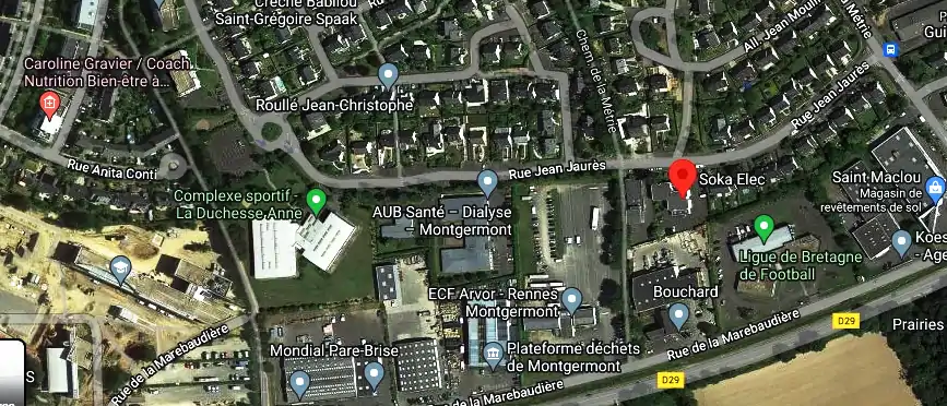 Soka Elec, Coupure de courant et réparation à Montgermont 35760